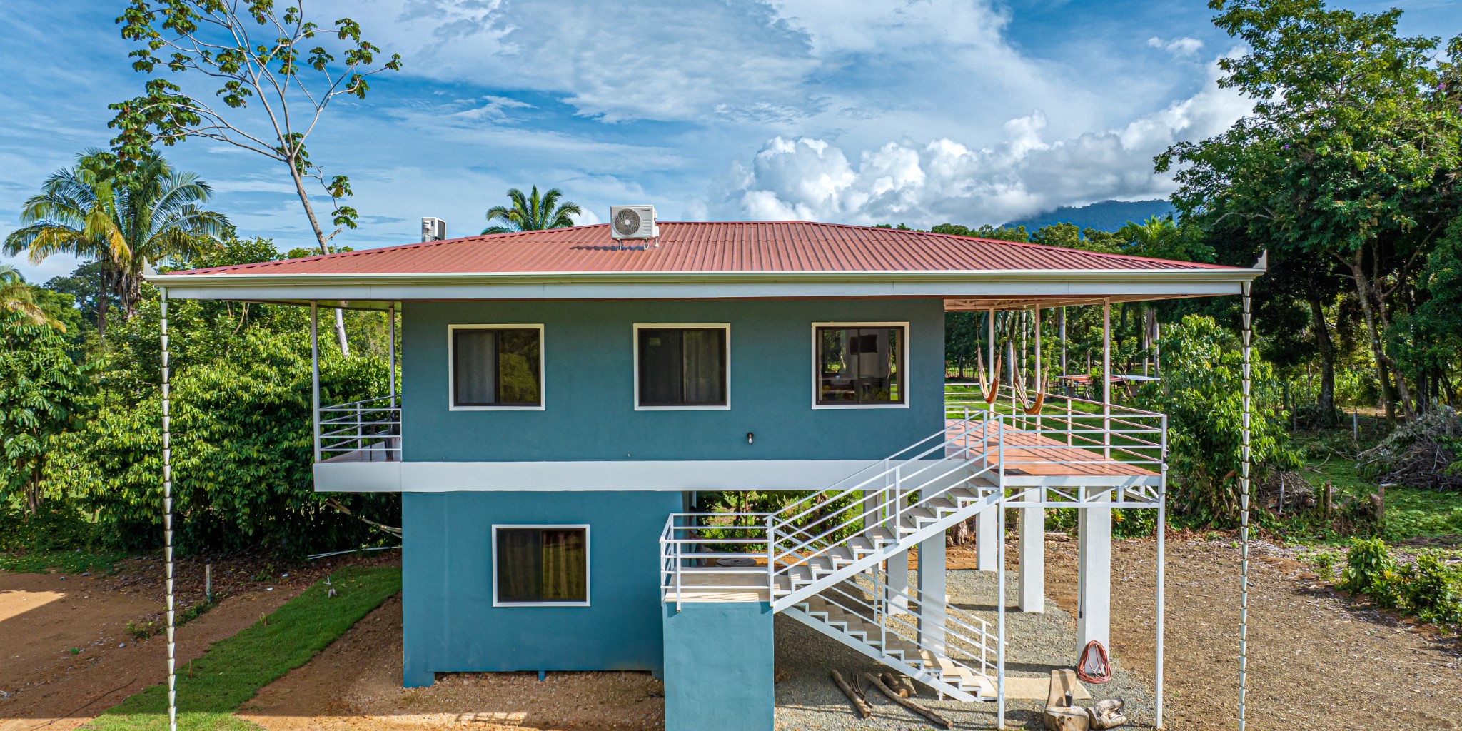 Two Story 3-Bedroom Home with Room to Build More in Bahia near Uvita ...