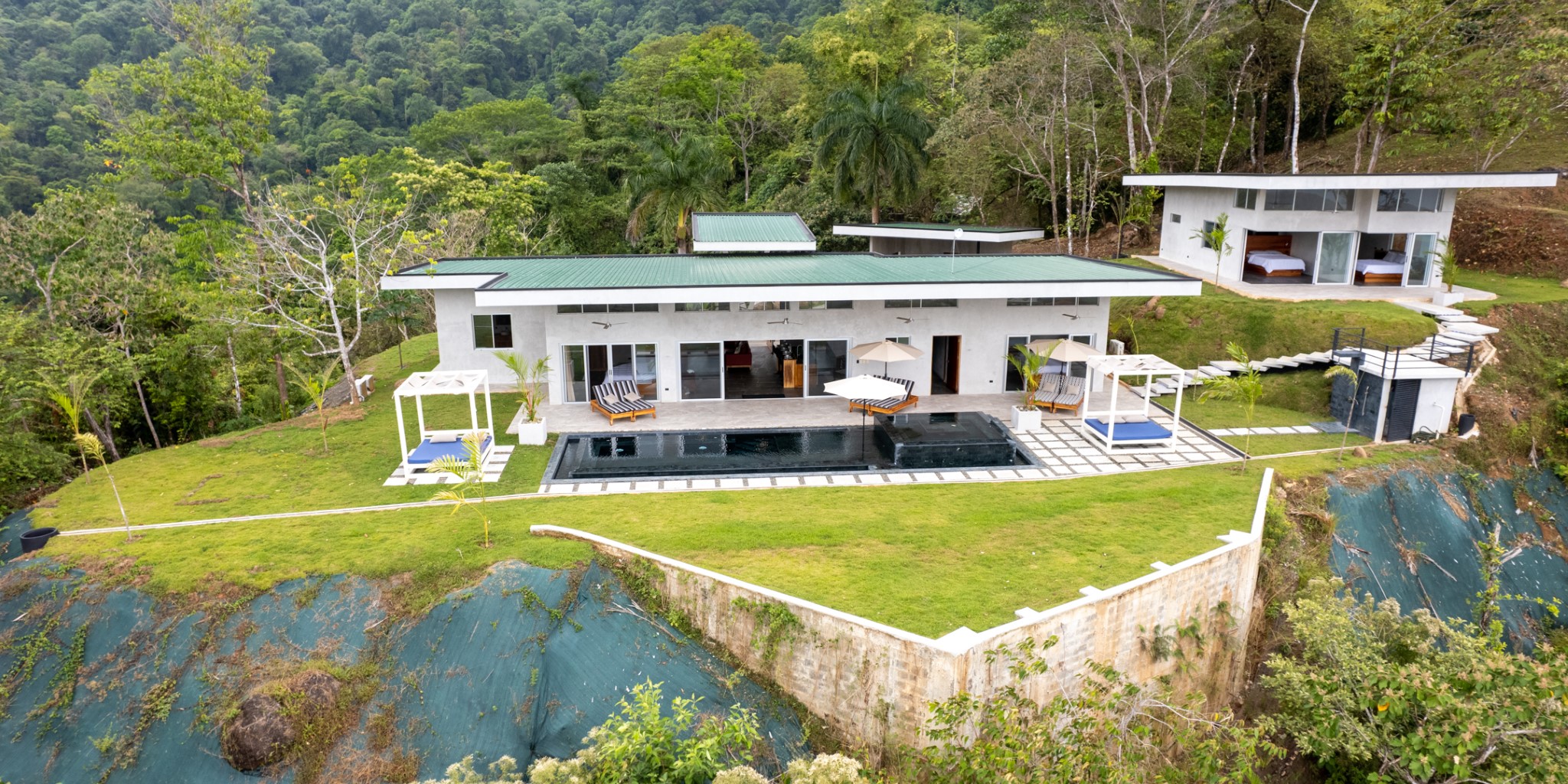 Private Luxury Estate with Two New Homes on 17 Acres with Panoramic ...