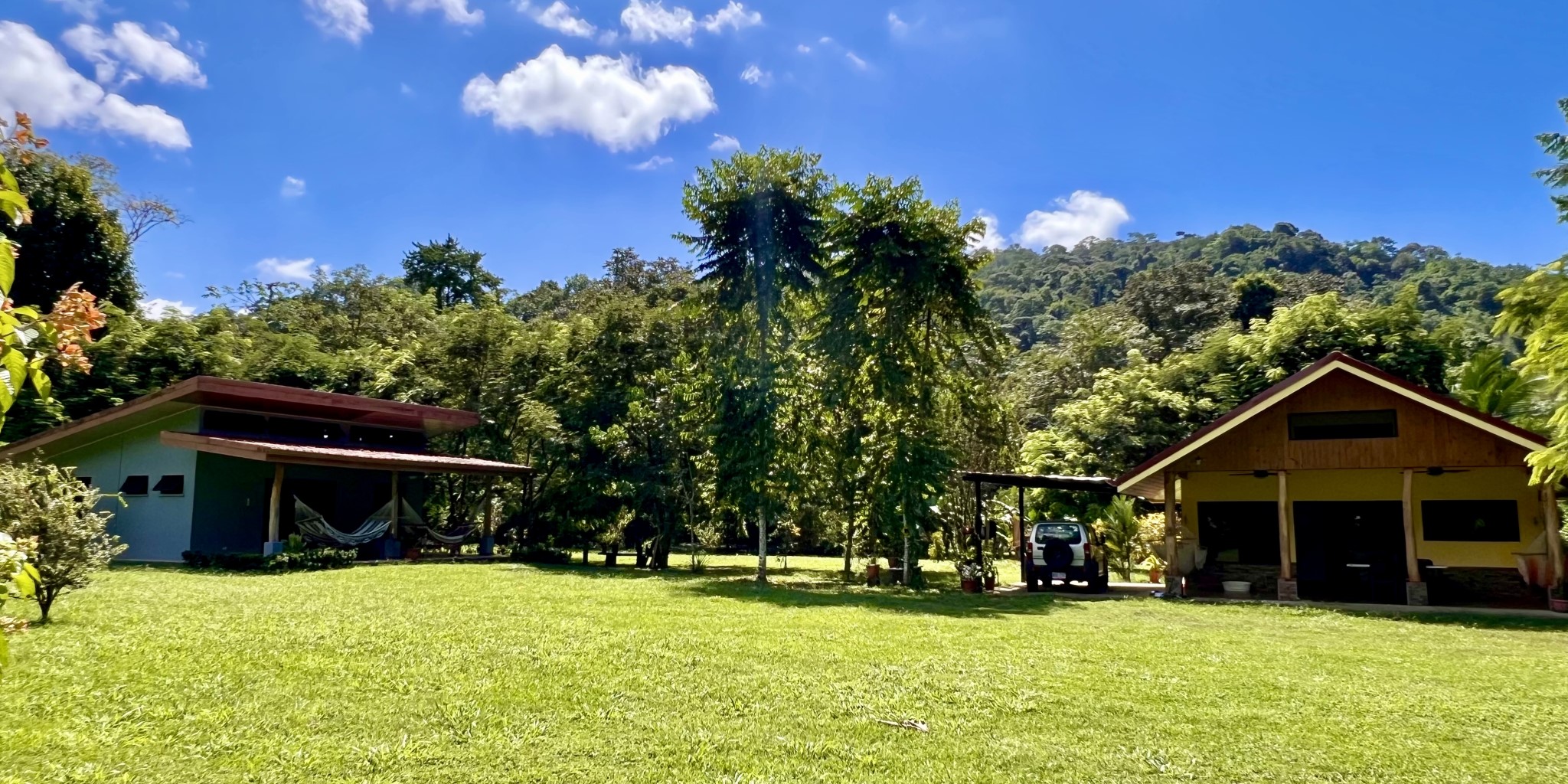 Three houses on 5 Acres with Tropical Fruit Orchard & Two Rivers in ...
